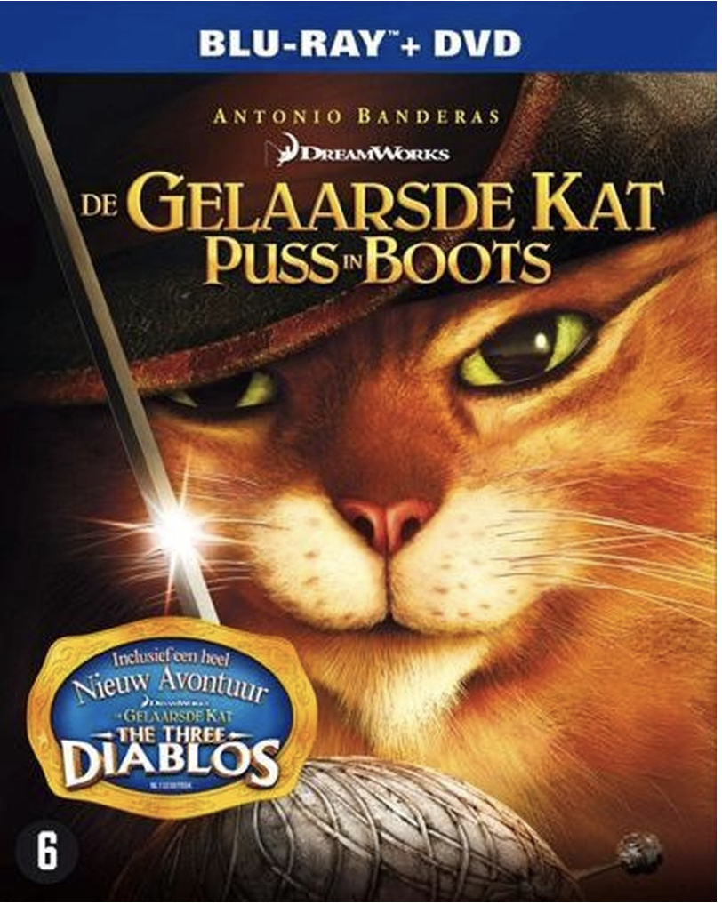 De gelaarsde kat (blu-ray) - Filmreus